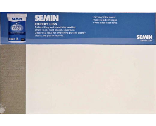 Супер фина полимерна шпакловка - Semin Expert’Liss Airless Plaster ...